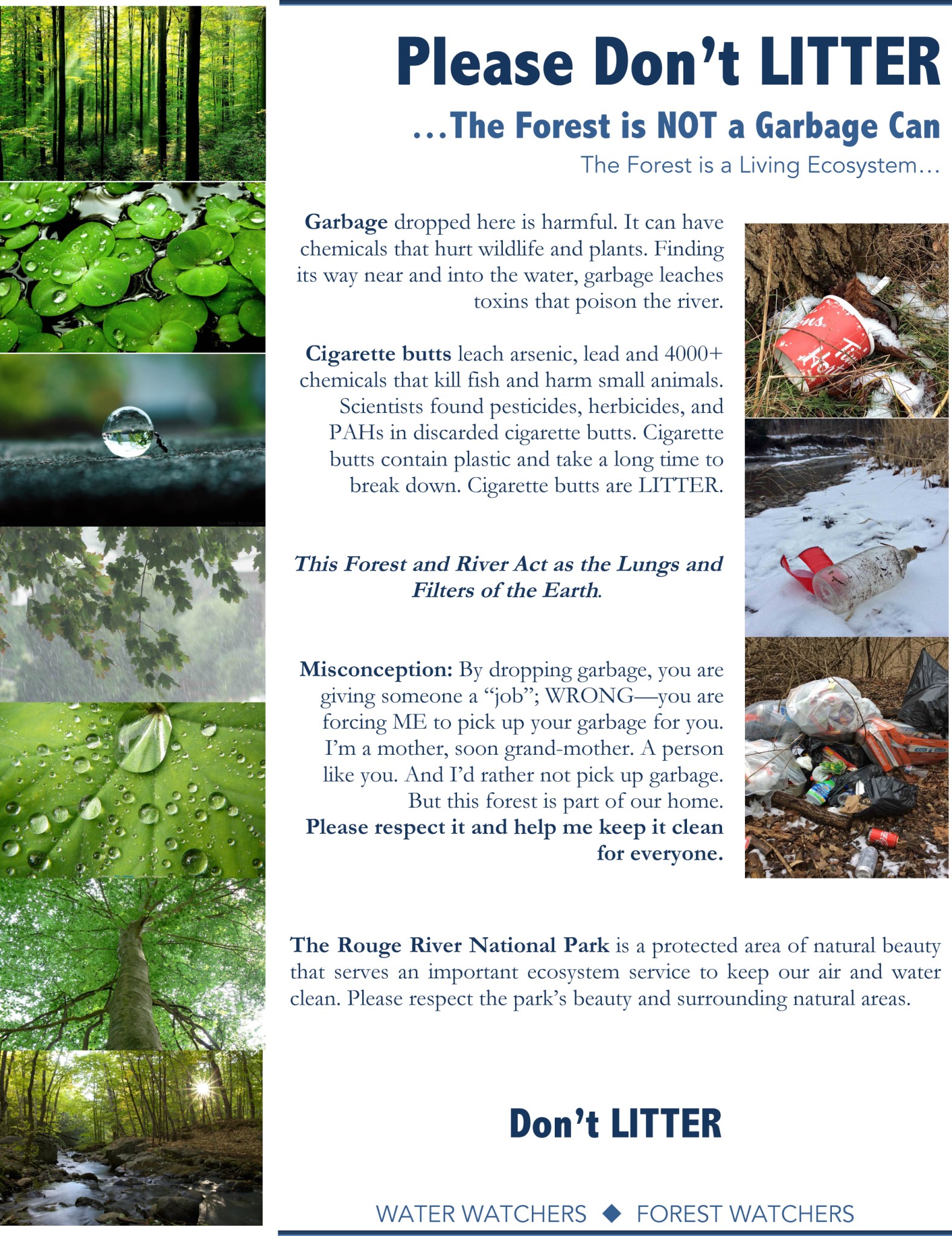 Why Some People Litter and Why Some Don’t… – The Meaning of Water